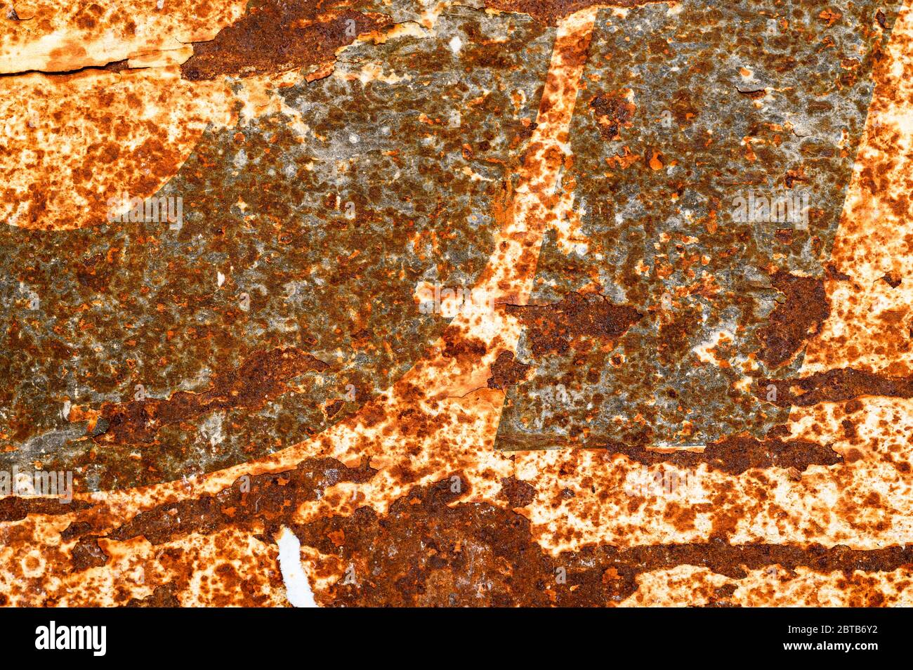 Grunge rusted metal texture. Rusty corrosion and oxidized background ...