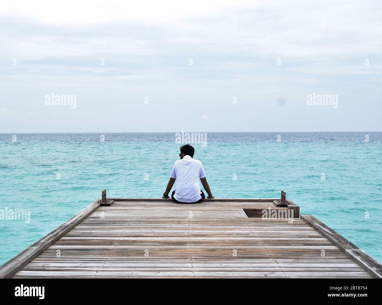 Man meets sea hi-res stock photography and images - Alamy