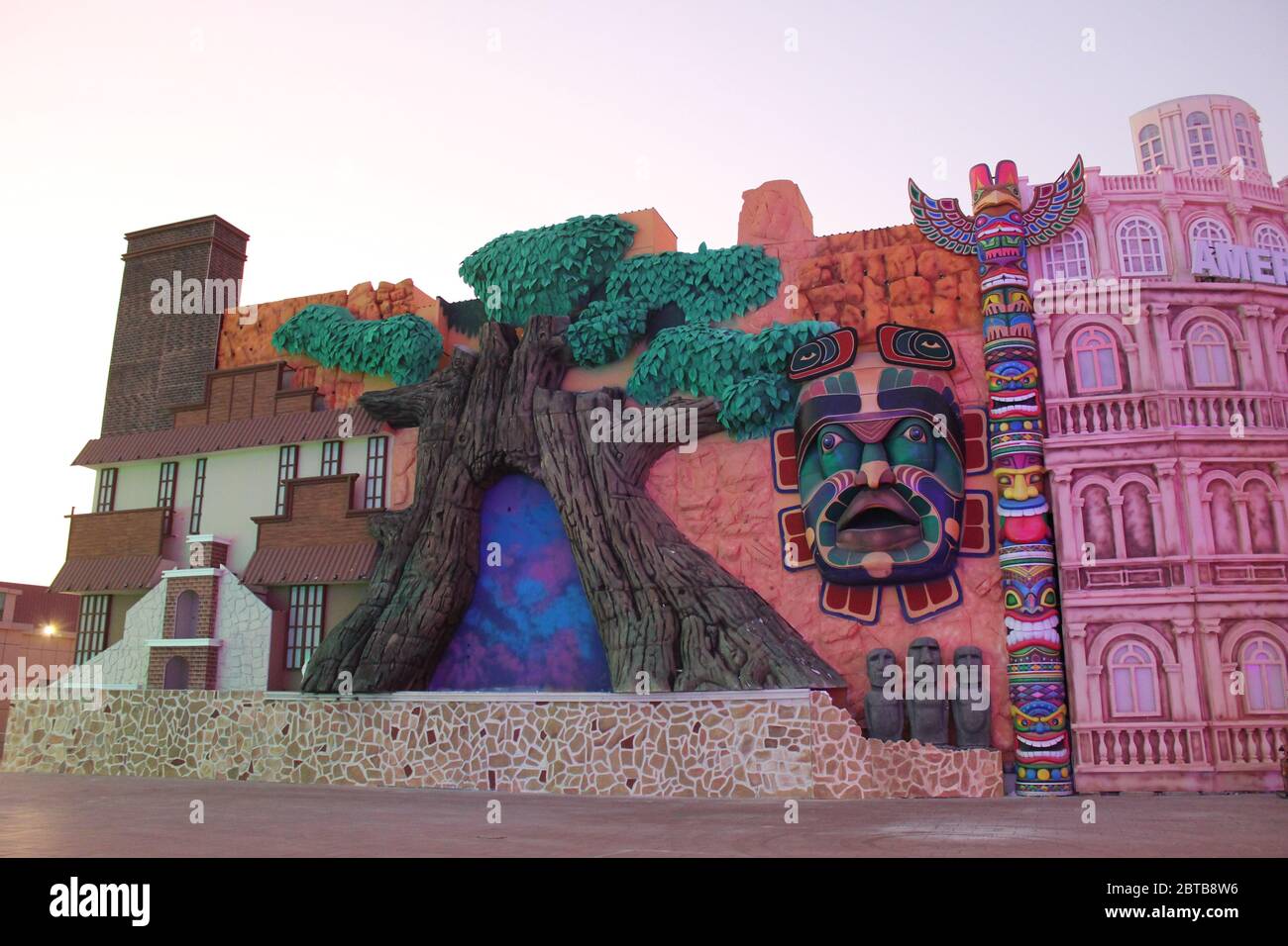 Scene at 'Global Village' - the world's leading multicultural park ...