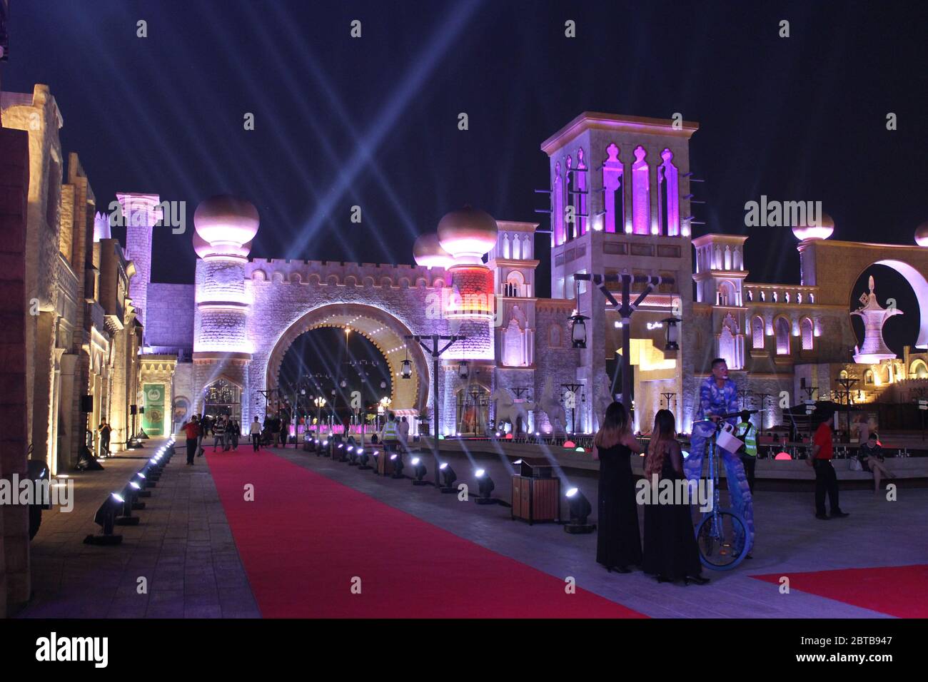 Scene at 'Global Village' - the world's leading multicultural park ...