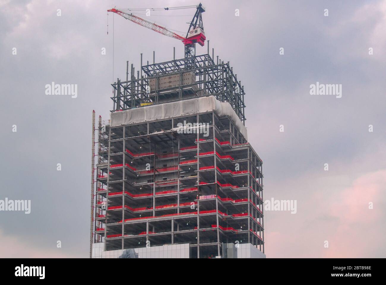 Philadelphia, Pennsylvania - June 25, 2007: Comcast Center building ...