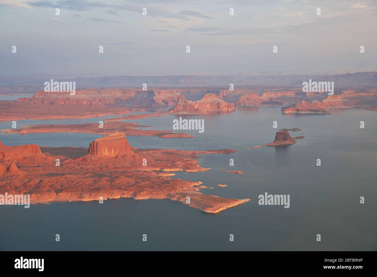 Lake Powell aerial view Stock Photo - Alamy