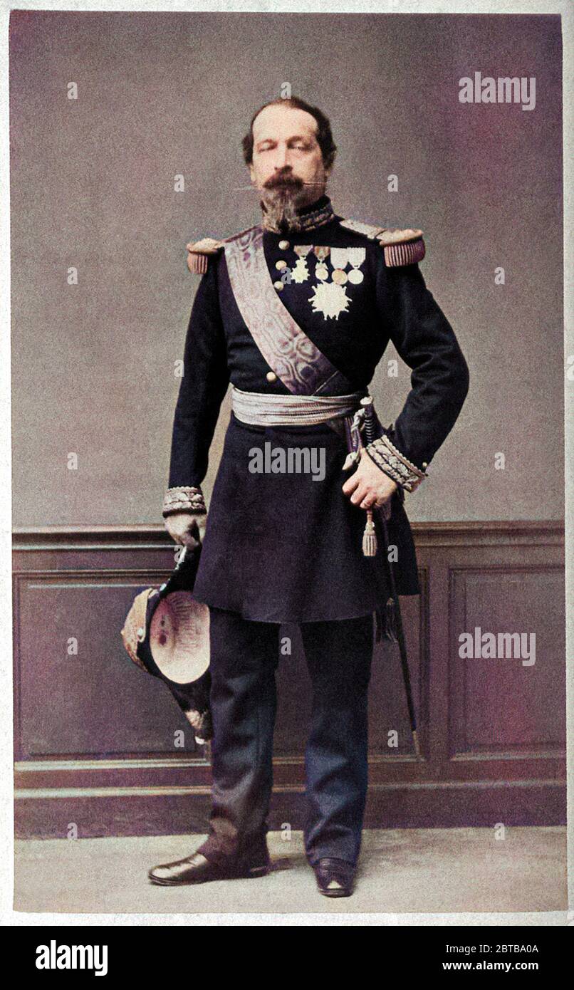 Napoleon bonaparte iii 1862 hi-res stock photography and images - Alamy