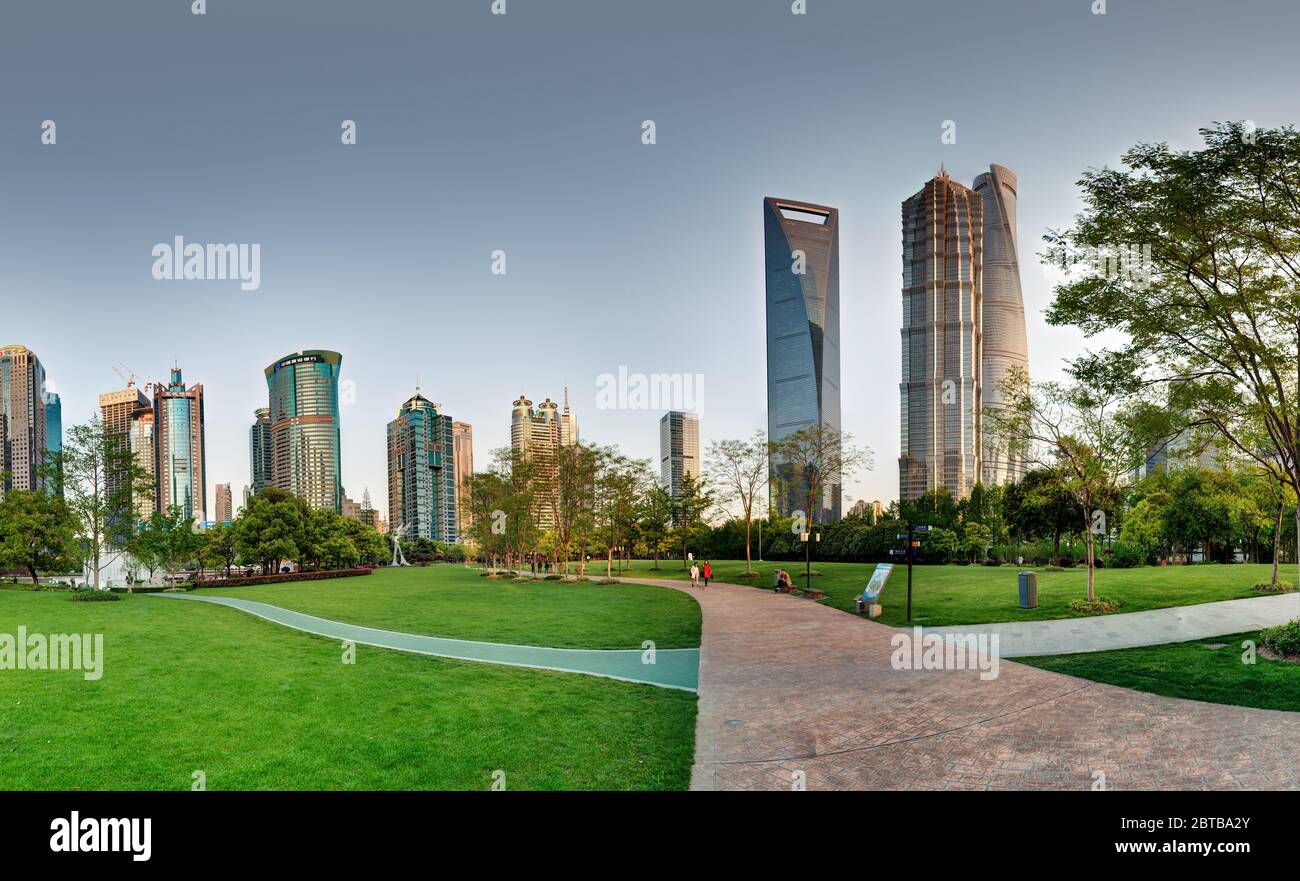 Park in Shanghai Stock Photo - Alamy