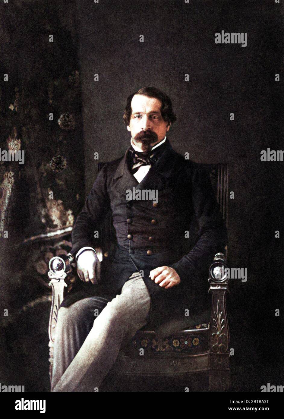 1852 , FRANCE : The french Emperor NAPOLEON III ( 1808 - 1873 , son of ...