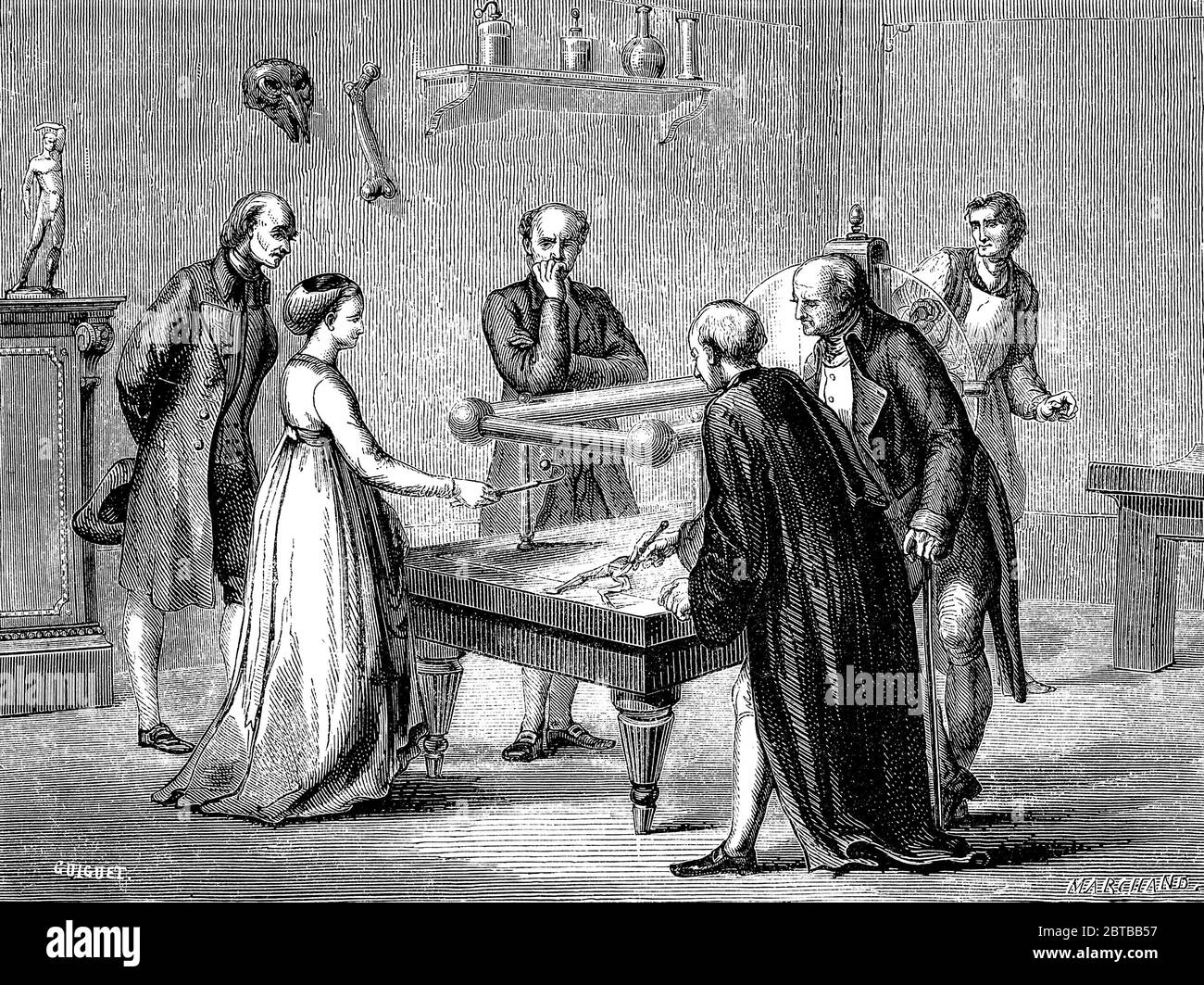 1790 c, ITALY : The celebrated Italian physician , anatomist and ...