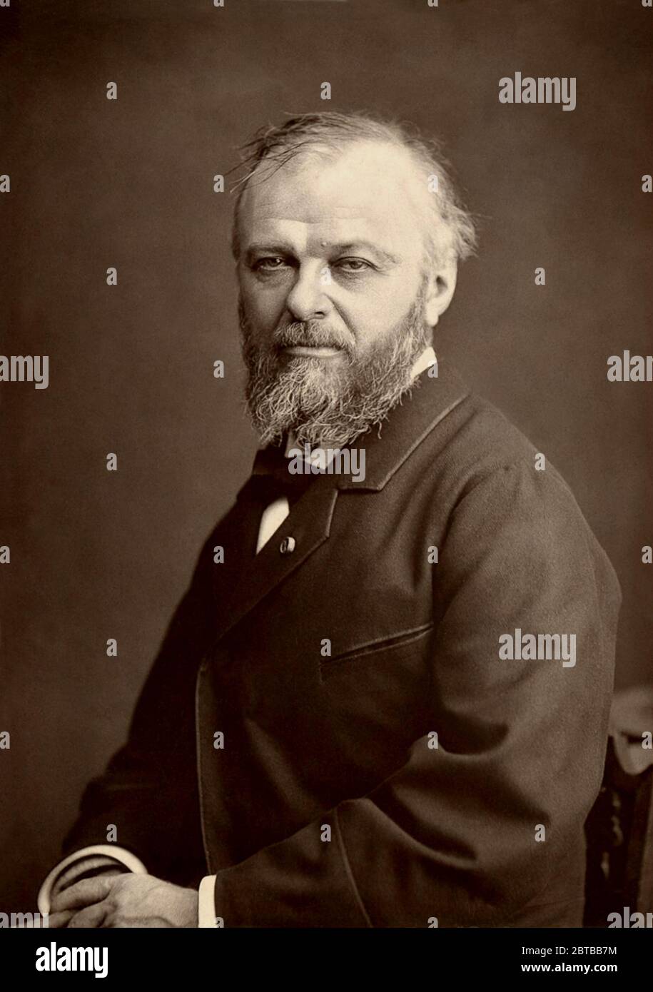 1890 ca , Paris , FRANCE : The french painter Jean-Jacques HENNER ...