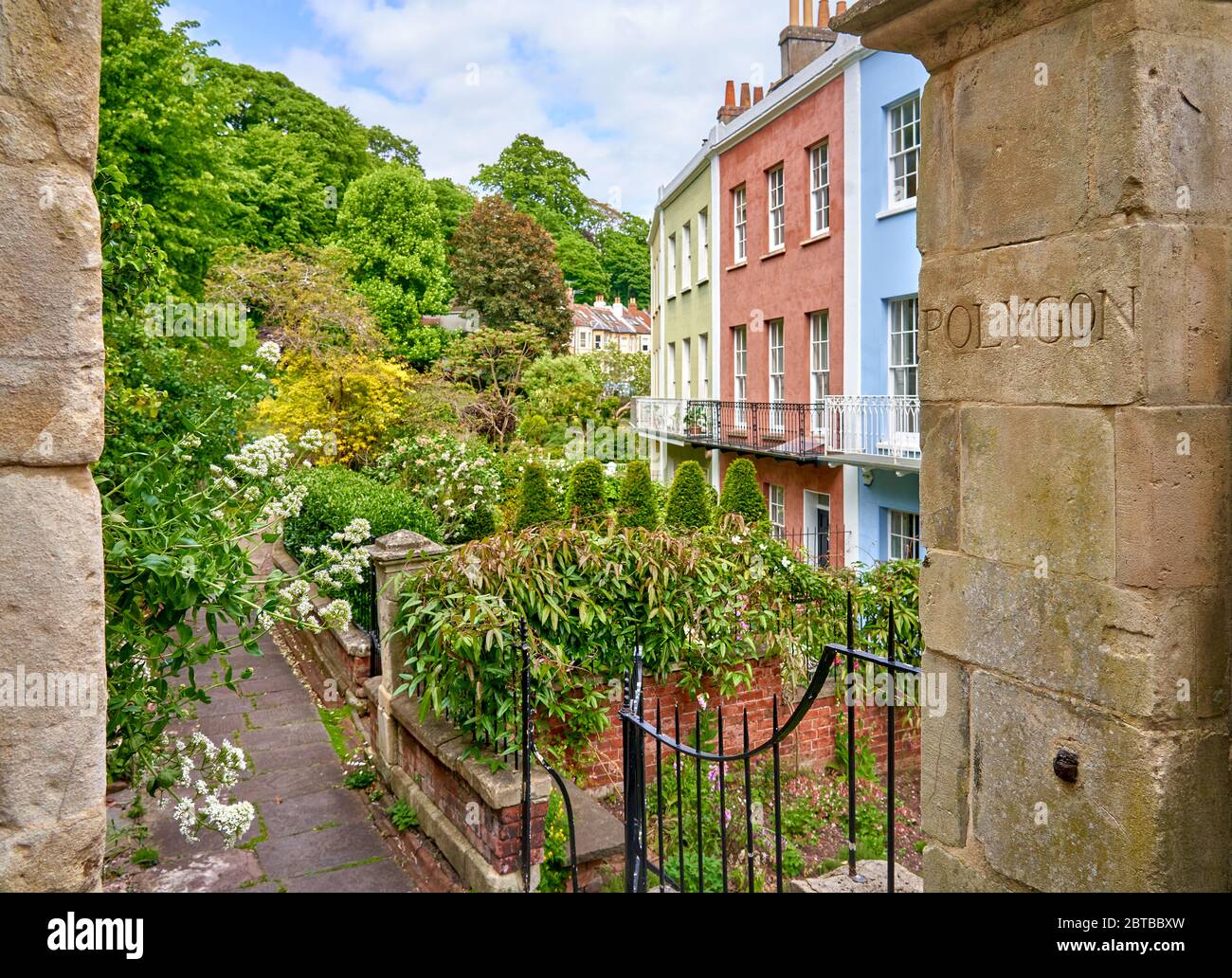 The Polygon - an elegant crescent of Georgian houses in Cliftonwood ...