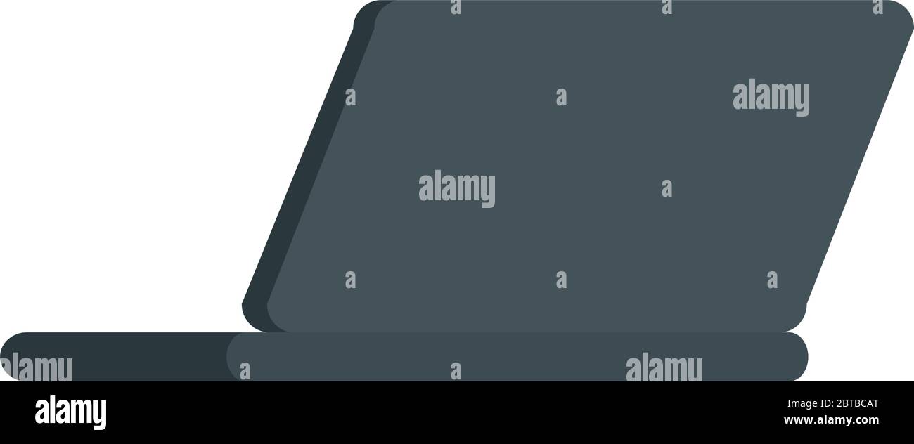 laptop computer technology on white background Stock Vector Image & Art ...