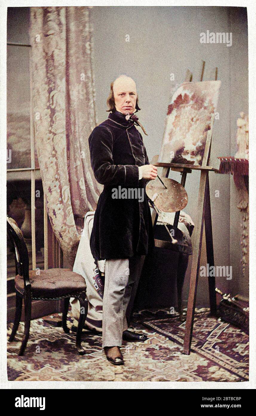 1860 ca , GREAT BRITAIN : The british painter GEORGE LANCE ( 1802 ...