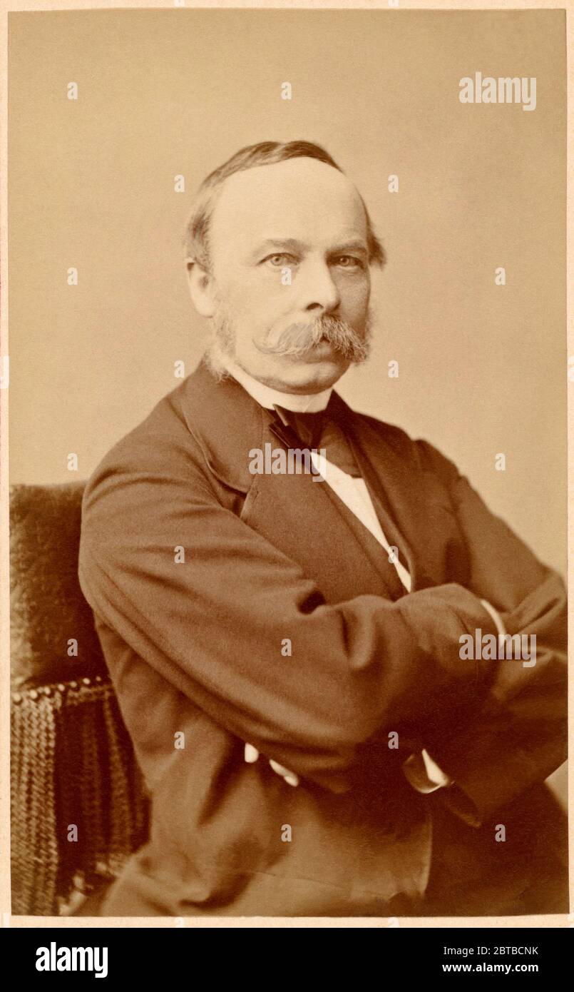 1870 c, BERLIN, GERMANY : The german painter Johann Georg MEYER VON ...