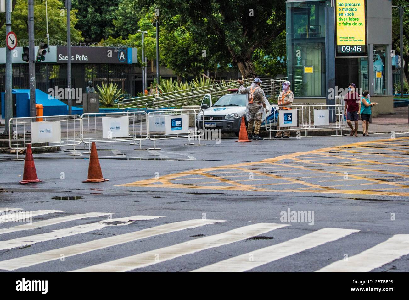 May 24, 2020: RIO DE JANEIRO. BRAZIL. May 24, 2020. SOCIAL ISOLATION ...