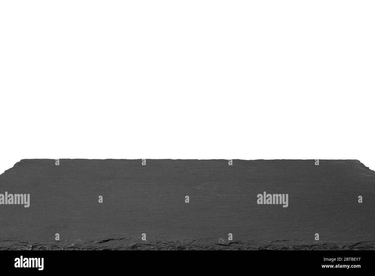 Black slate plate background ready for product presentation or mockup ...