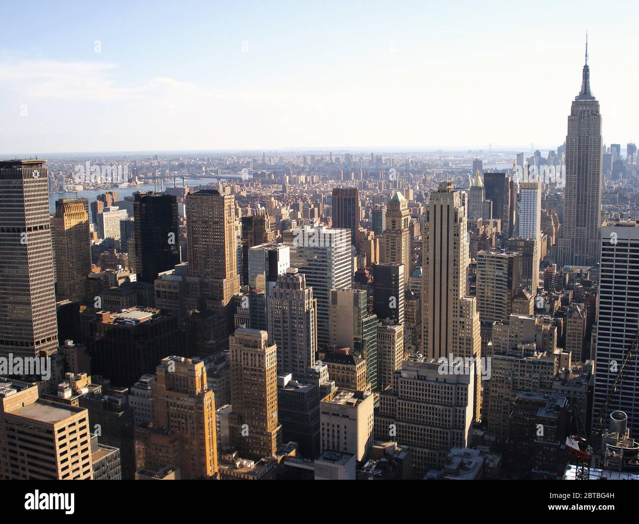 New York cityscape view from above Stock Photo - Alamy