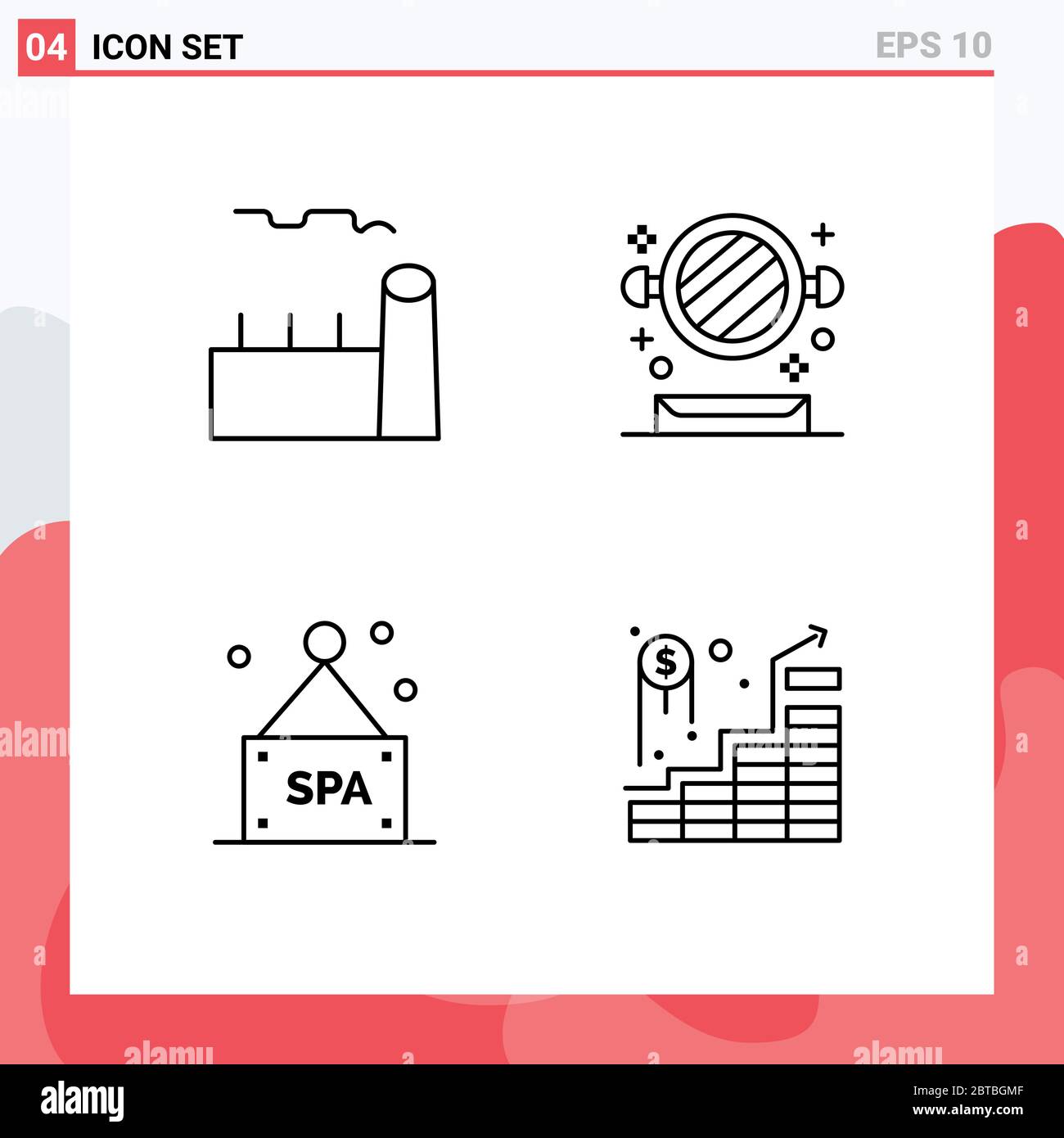 Steam mirror bathroom Stock Vector Images - Alamy