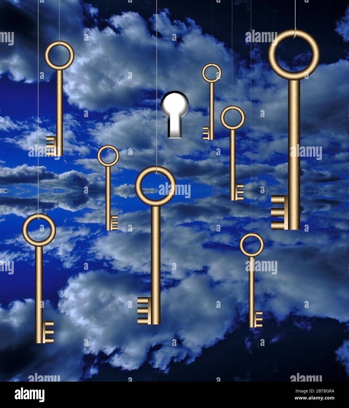 Opening key solution keys hi-res stock photography and images - Alamy
