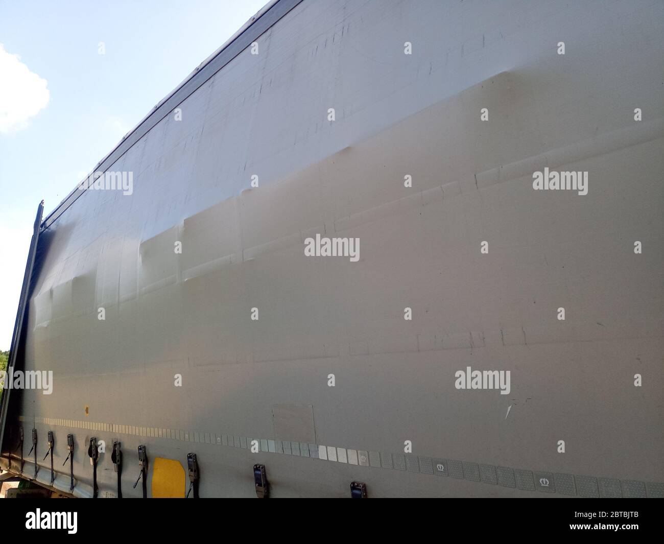 cargo displacement inside the truck. The gas block moved off the pallet ...