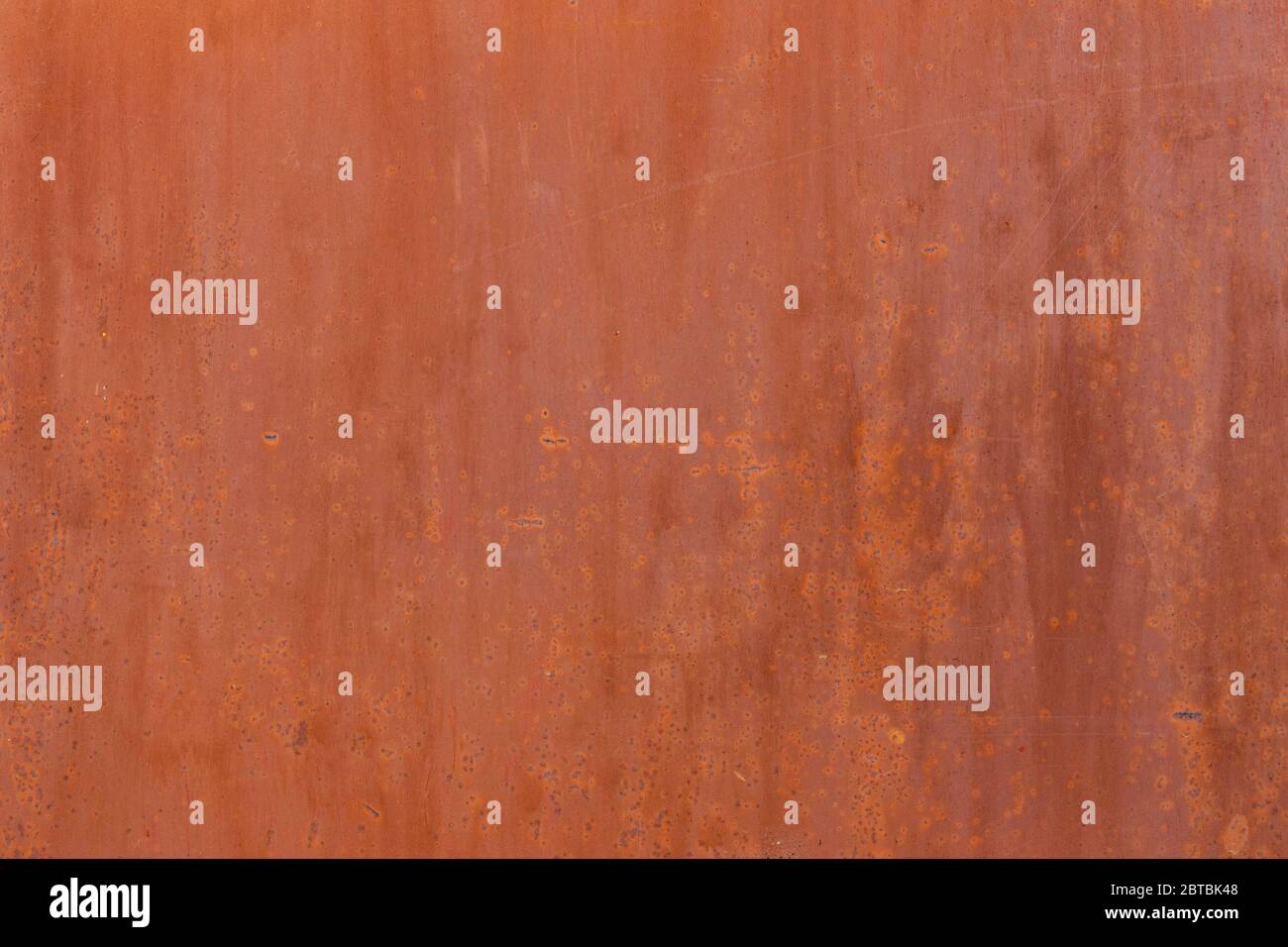 flat matte brown painted steel surface with light rust spots Stock ...