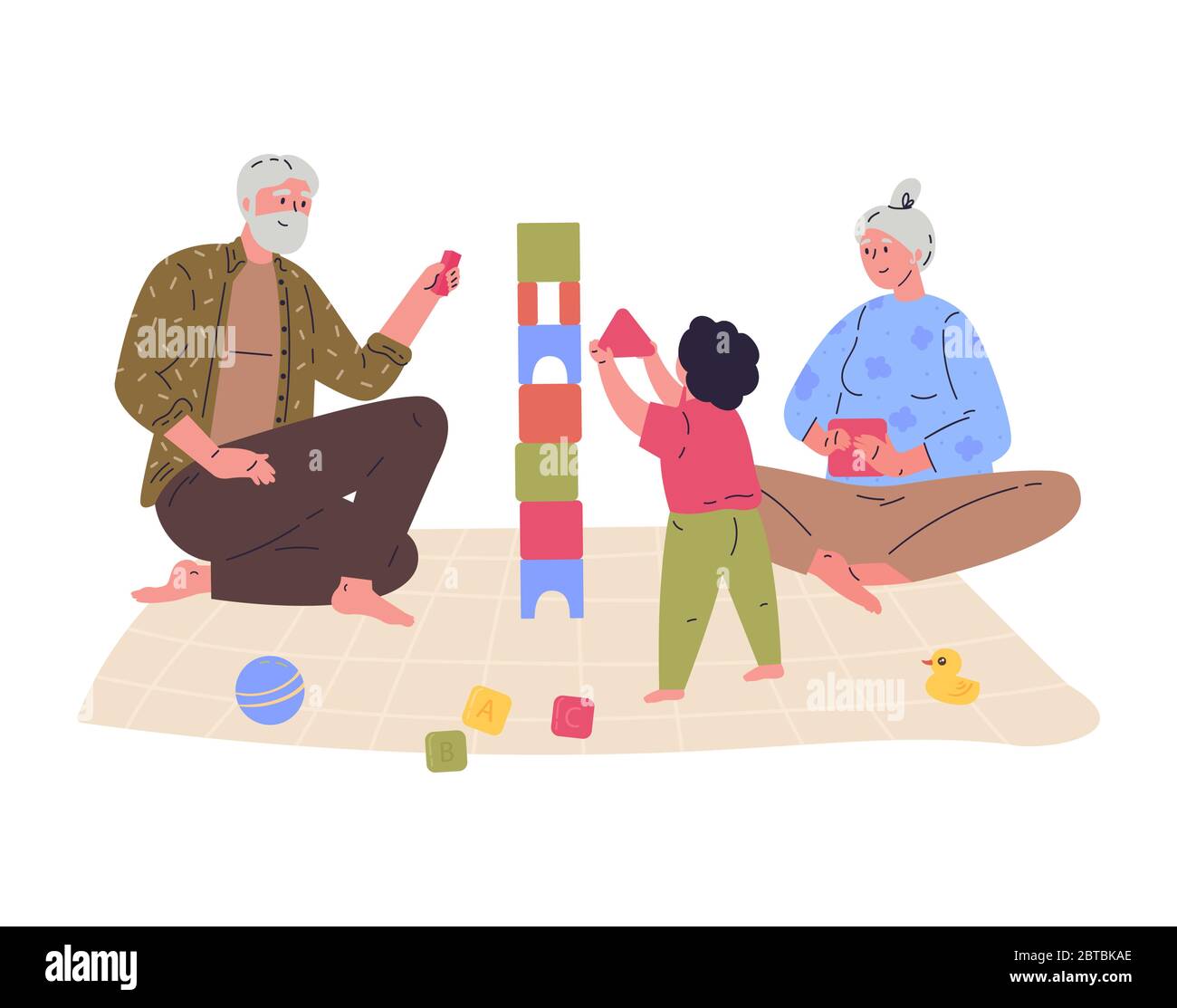 Grandparents game Stock Vector Images - Alamy