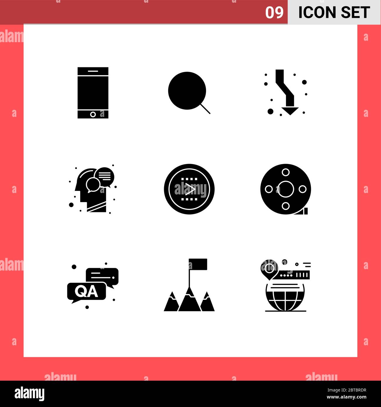 Mind map arrows hi-res stock photography and images - Alamy