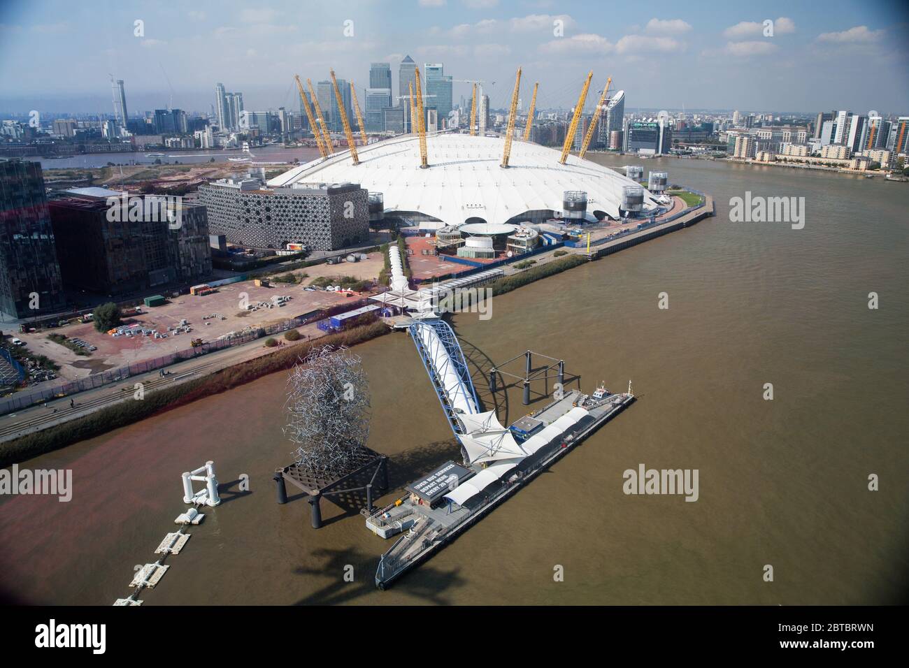 North greenwich pier hi-res stock photography and images - Alamy