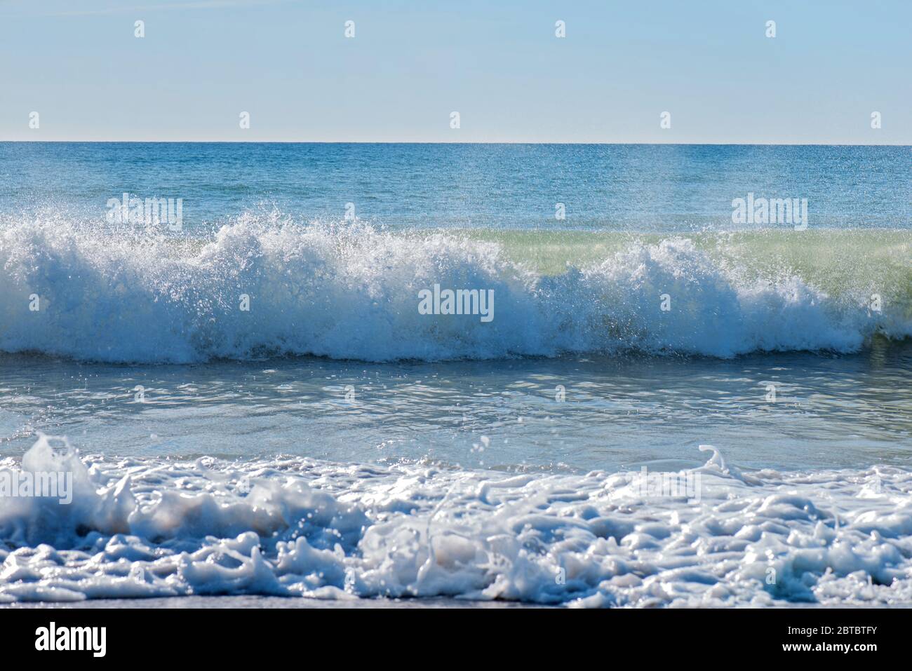 Waves spain thunder storm hi-res stock photography and images - Alamy
