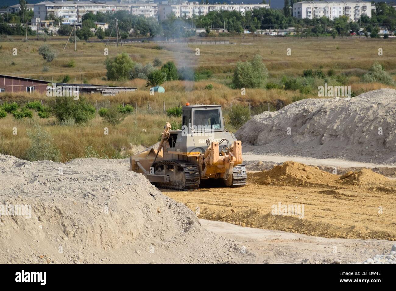 Leveler machine hi-res stock photography and images - Alamy