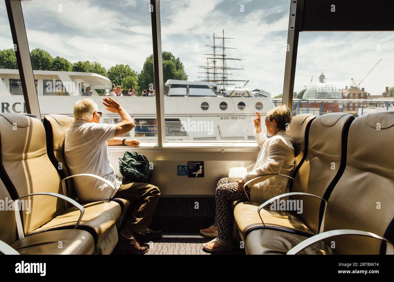 Riverboat interior design hi-res stock photography and images - Alamy