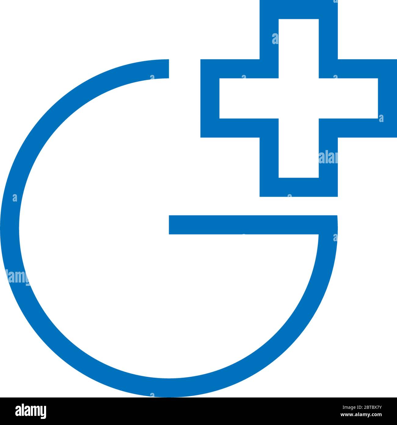 G plus connection logo icon illustration Stock Vector Image & Art - Alamy