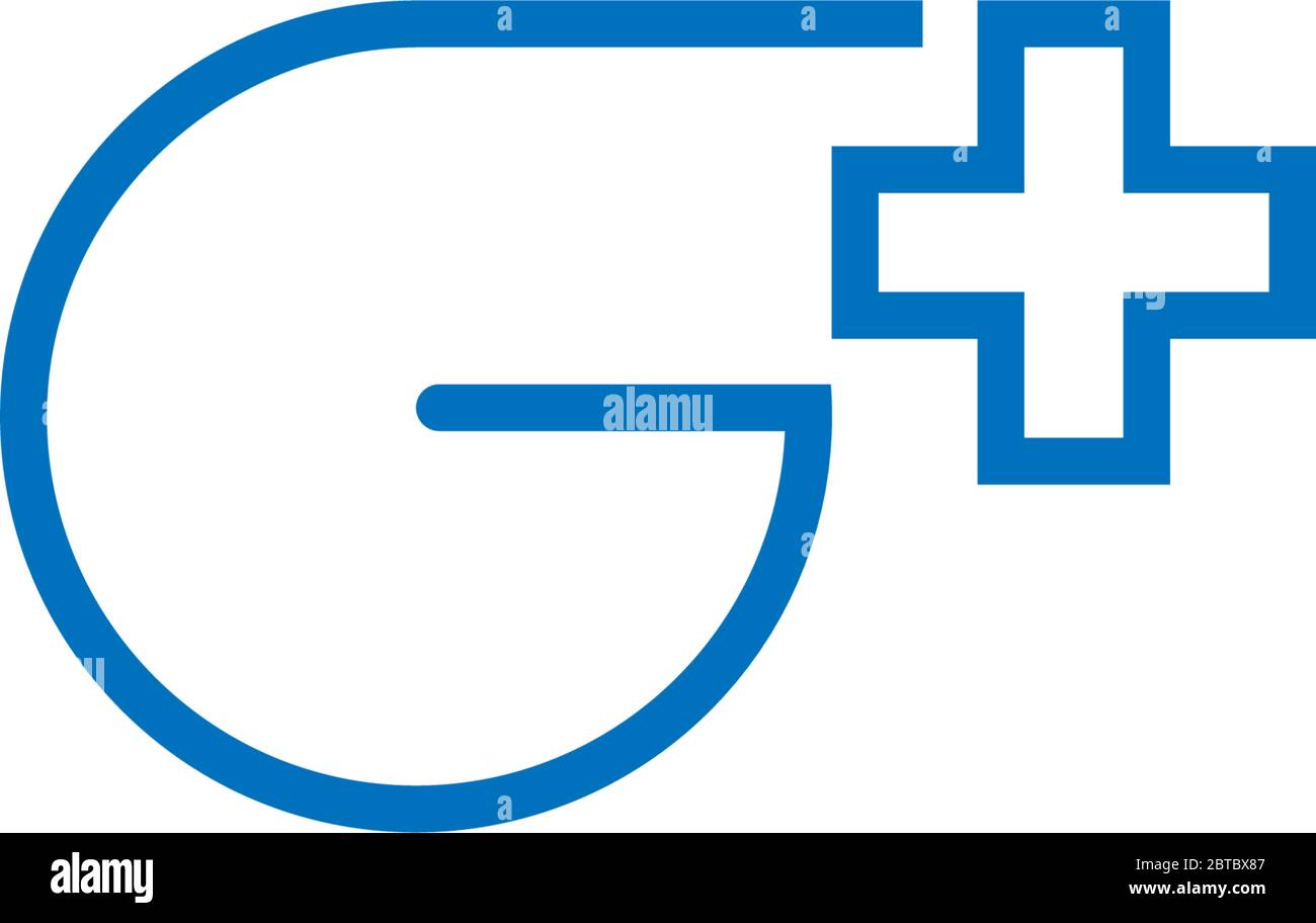 G plus connection logo icon illustration Stock Vector Image & Art - Alamy