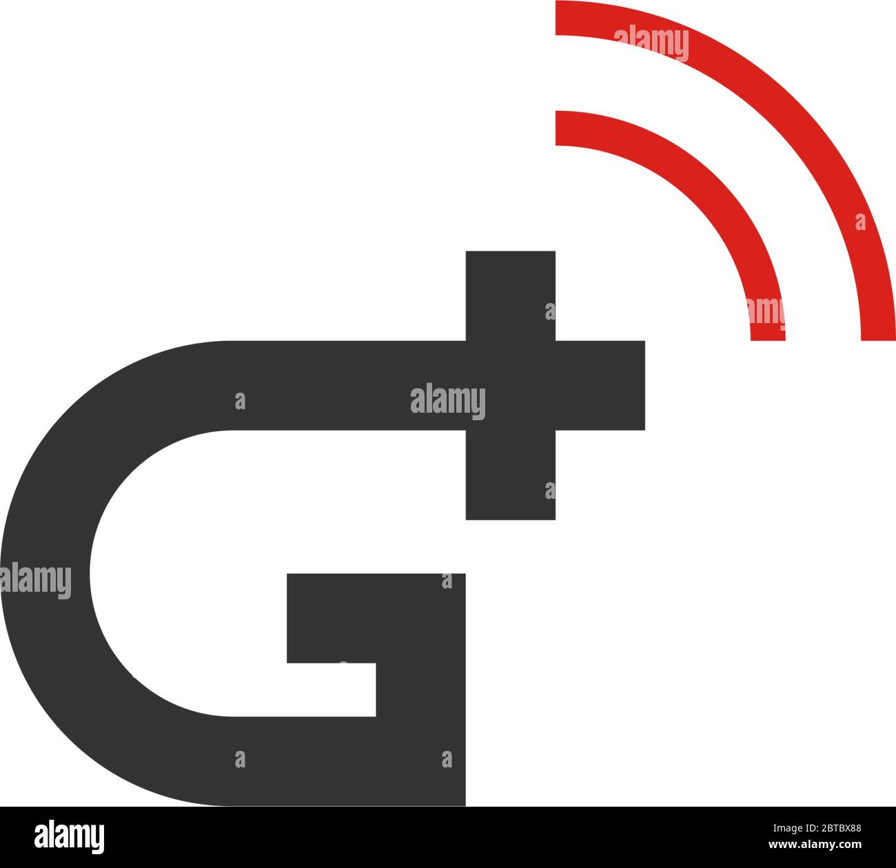 G plus connection logo icon illustration Stock Vector Image & Art - Alamy
