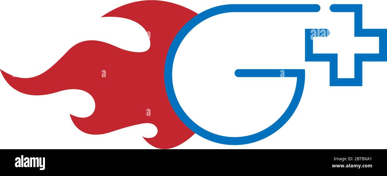 G plus connection logo icon illustration Stock Vector Image & Art - Alamy