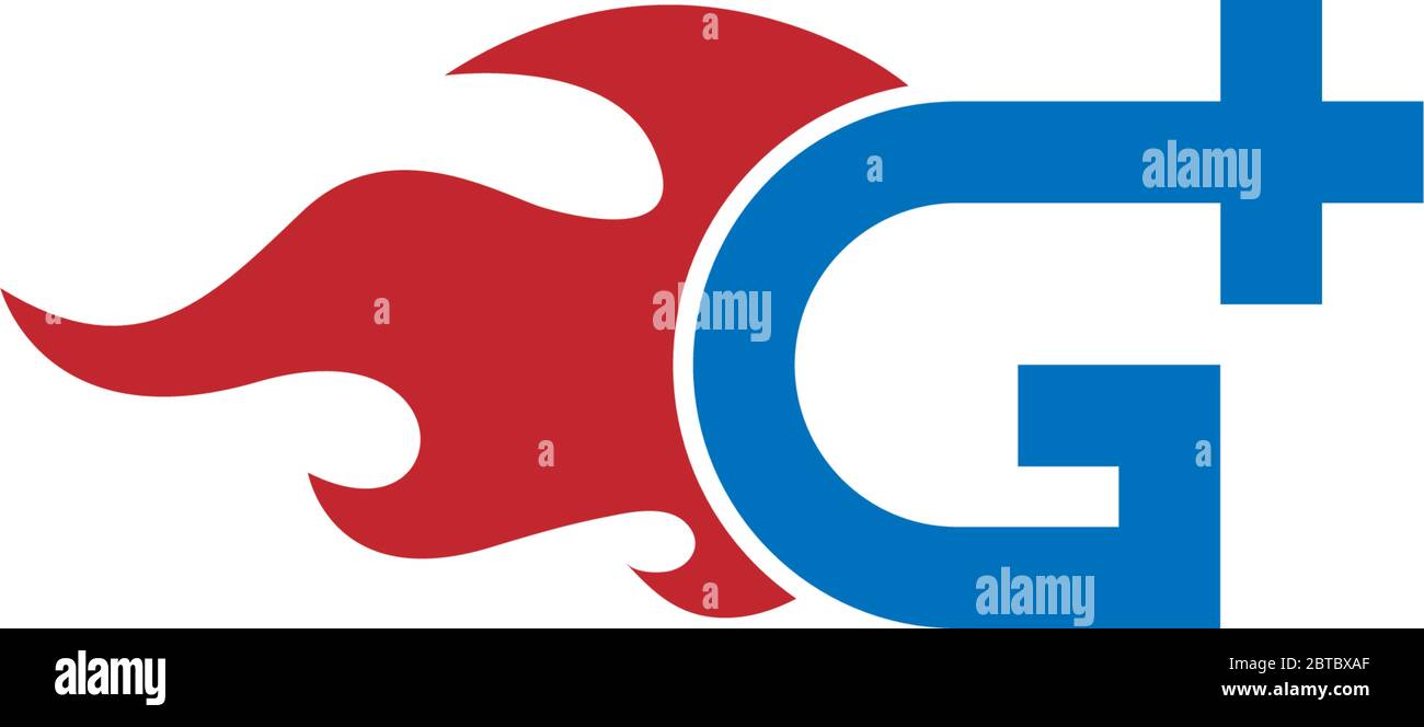 G plus connection logo icon illustration Stock Vector Image & Art - Alamy