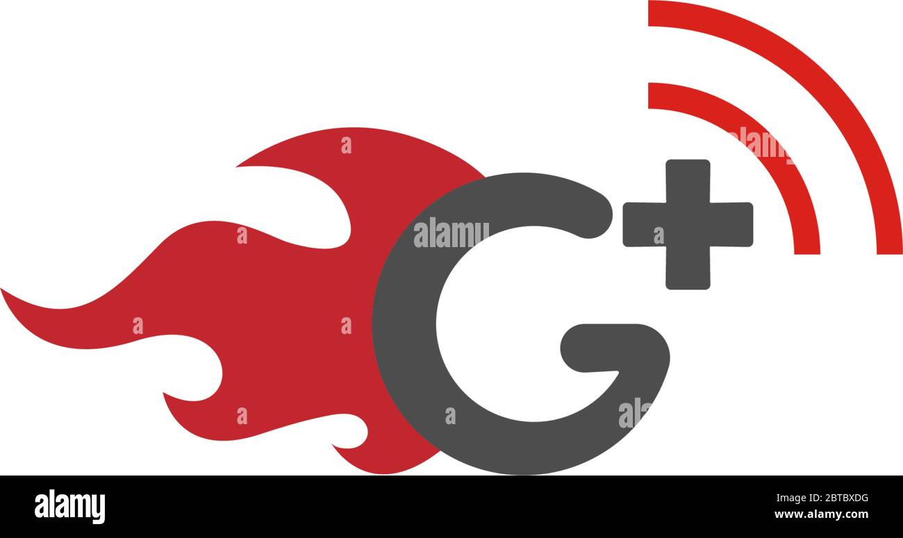 G plus connection logo icon illustration Stock Vector Image & Art - Alamy