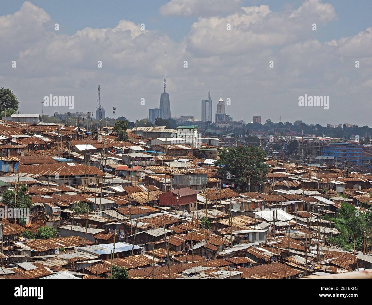 Kibera aerial hi-res stock photography and images - Alamy