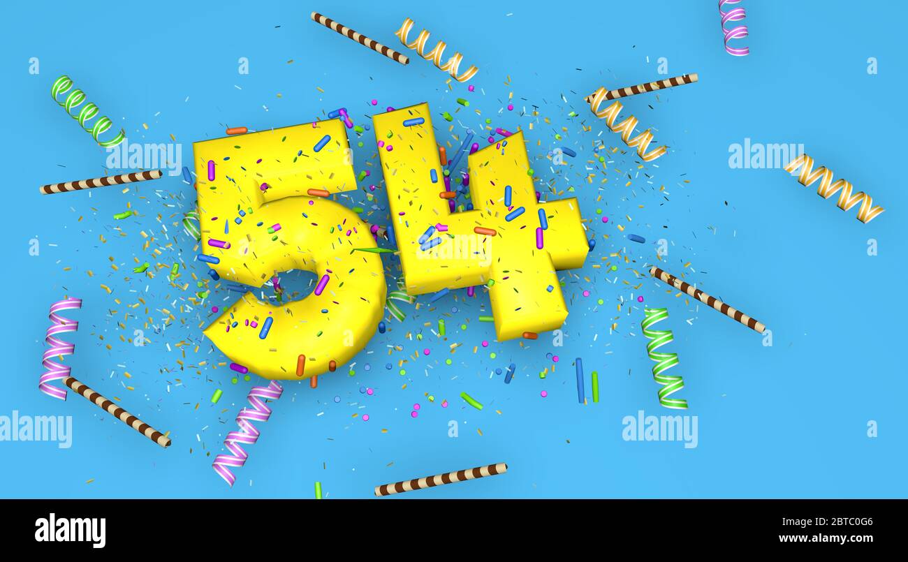 54 anniversary hi-res stock photography and images - Alamy