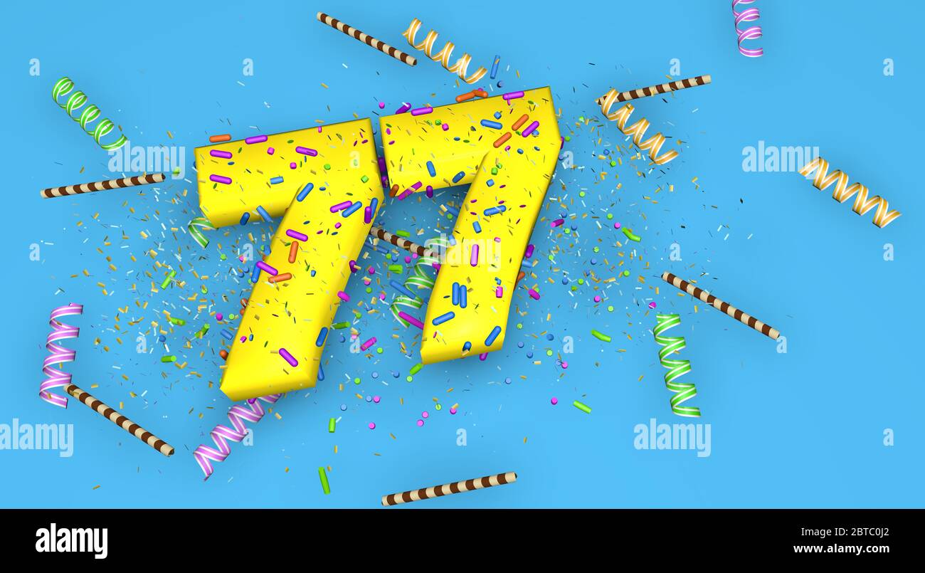 77 anniversary hi-res stock photography and images - Alamy