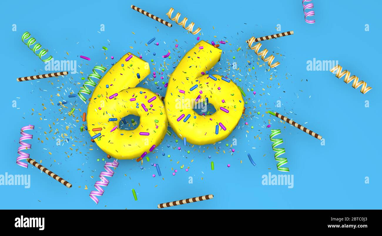 66 birthday hi-res stock photography and images - Alamy