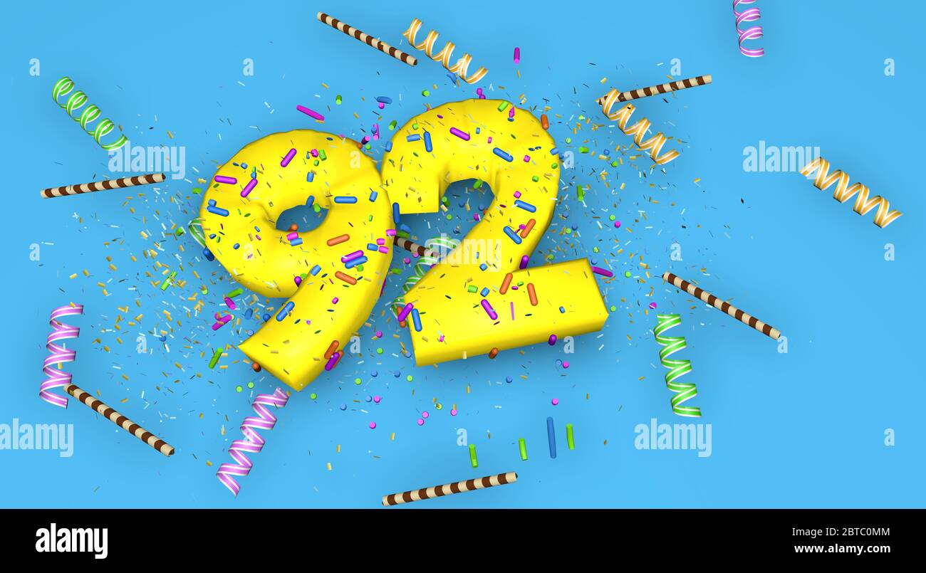 Birthday 92 hi-res stock photography and images - Alamy