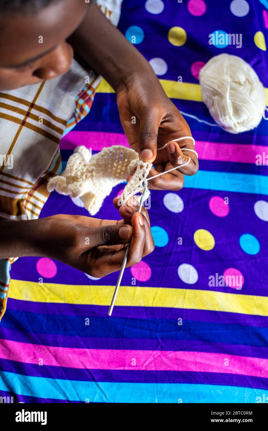 Nigerian fabric pattern hi-res stock photography and images - Alamy