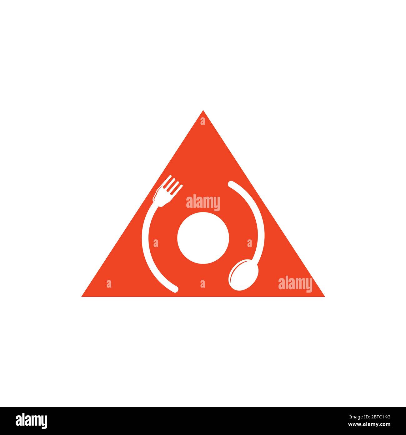 Spoon fork logo hi-res stock photography and images - Alamy