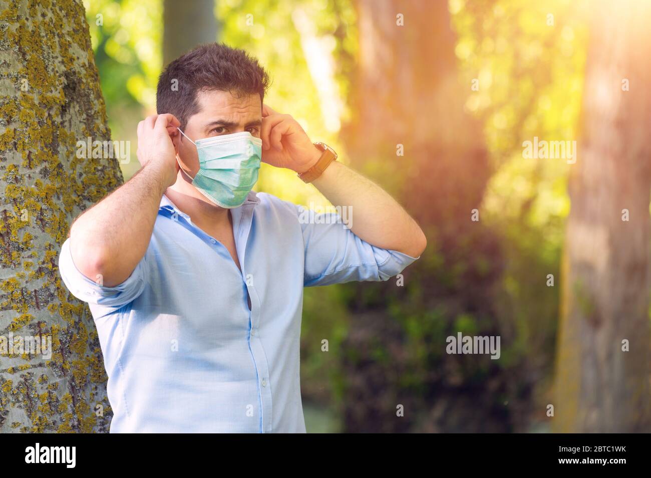 Remove mask hi-res stock photography and images - Alamy