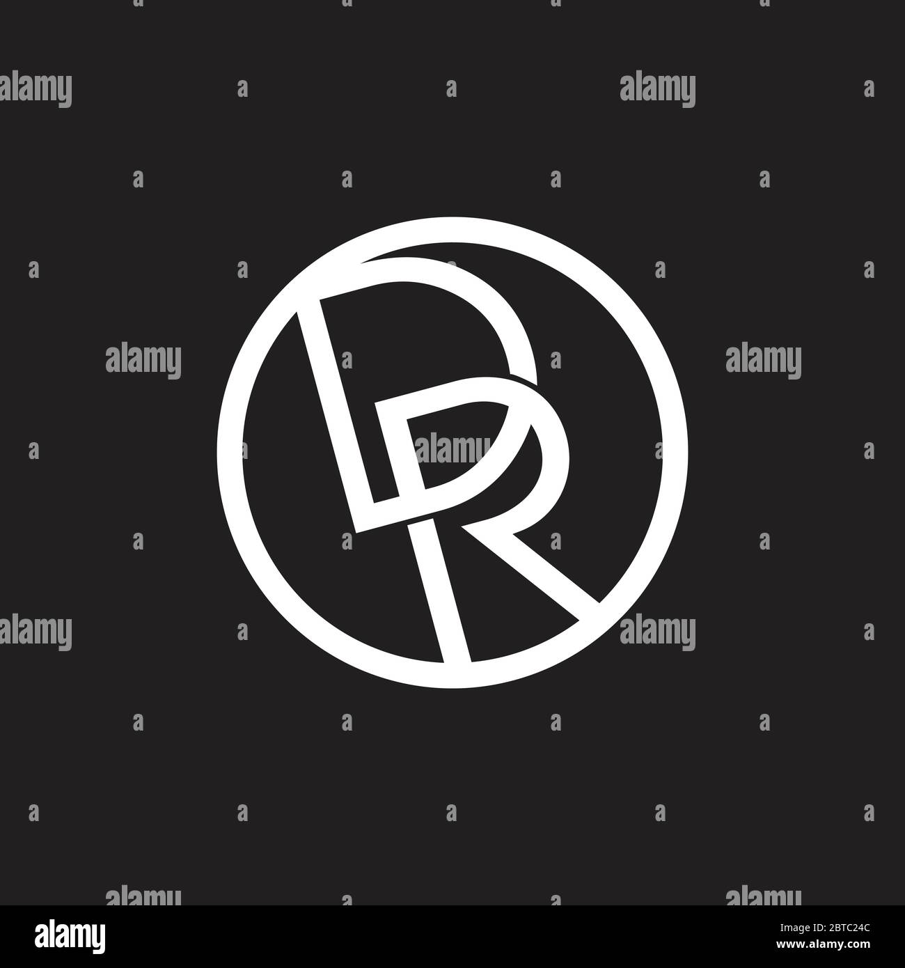 Vector modern geometric annual Black and White Stock Photos & Images ...