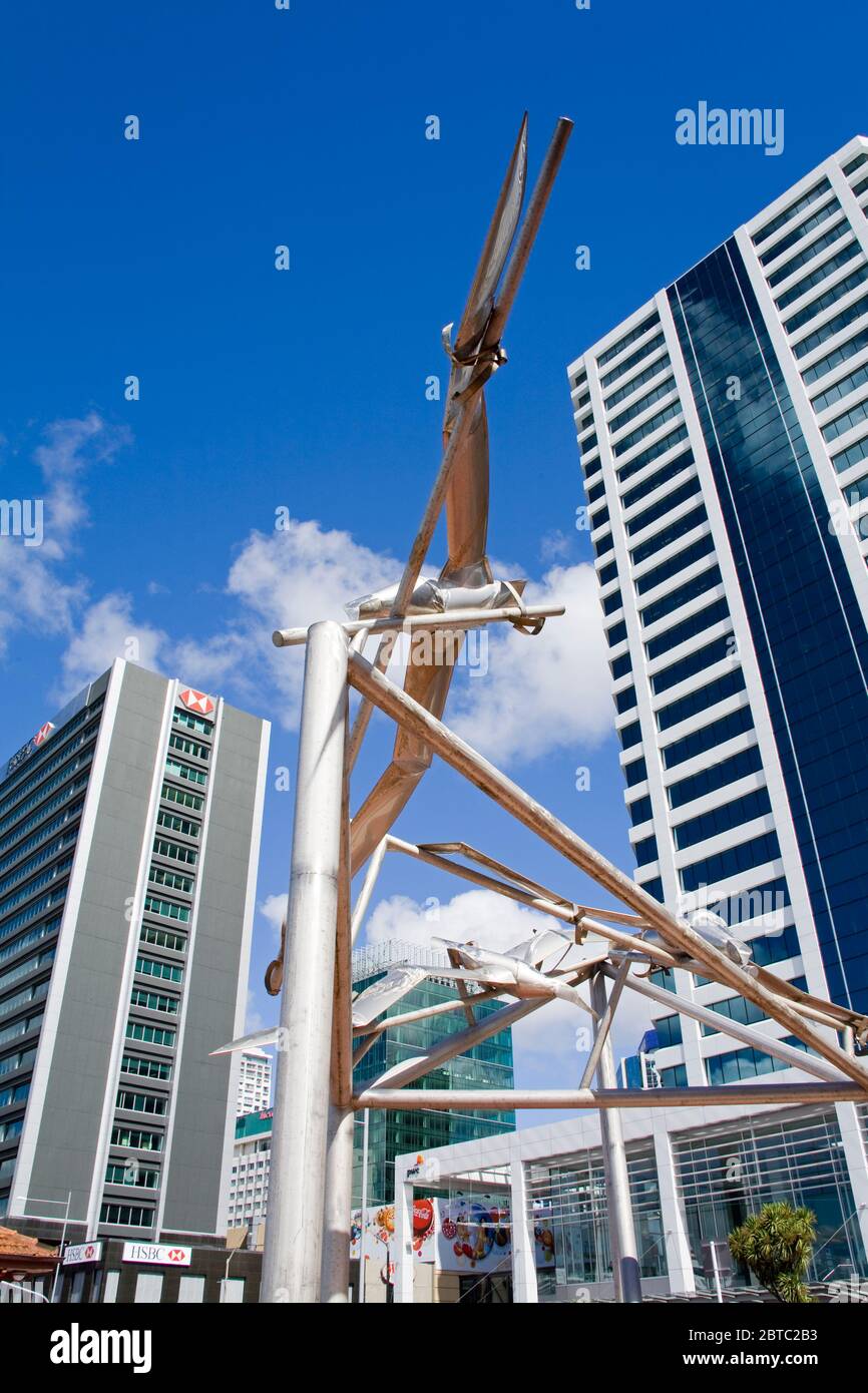 Flight Trainer for Albatross sculpture by Greer Twiss, Quay Street ...