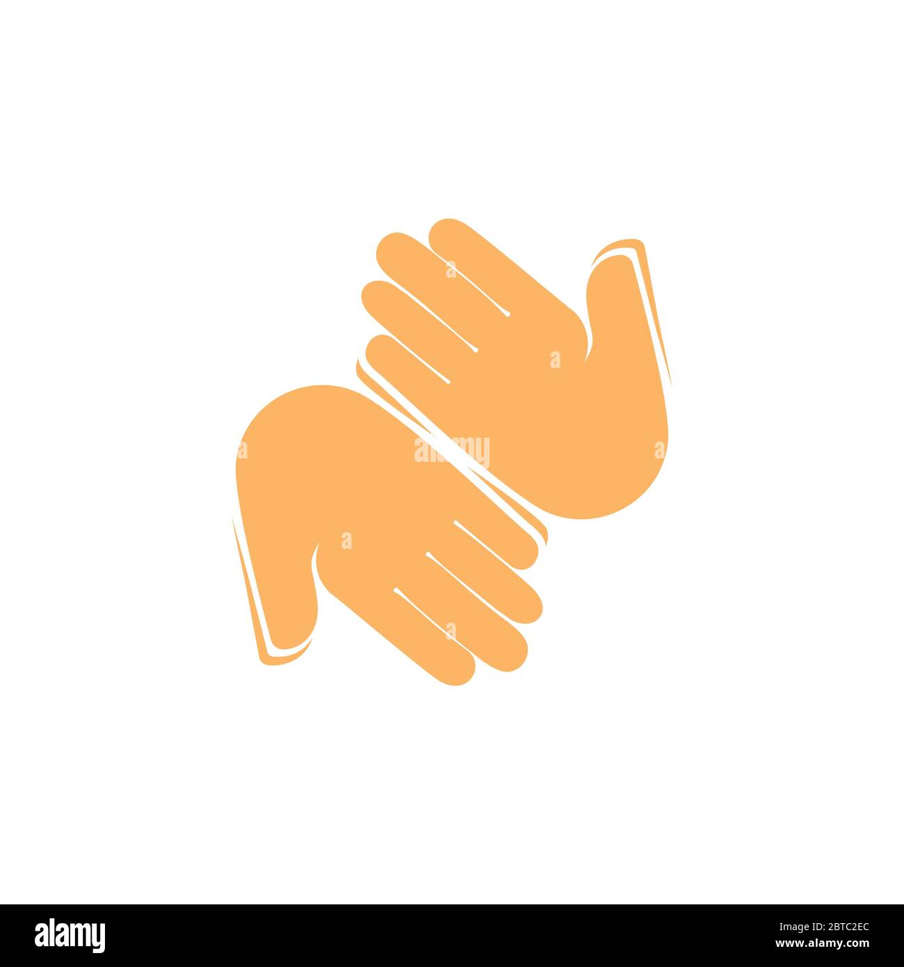 hi hello hand symbol decoration vector Stock Vector Image & Art - Alamy