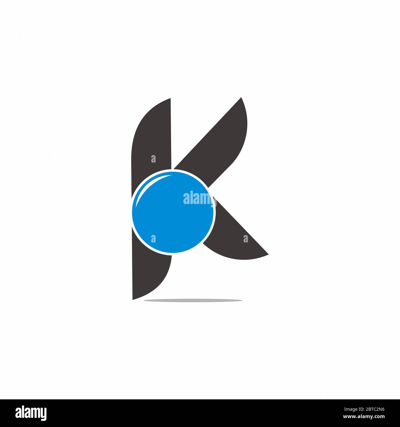 Minimal blue circle icons Cut Out Stock Images & Pictures - Alamy