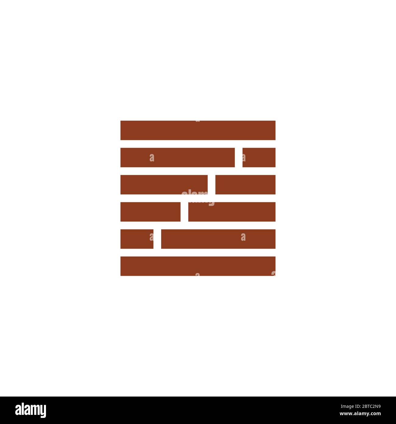 simple square brick geometric design symbol vector Stock Vector Image ...