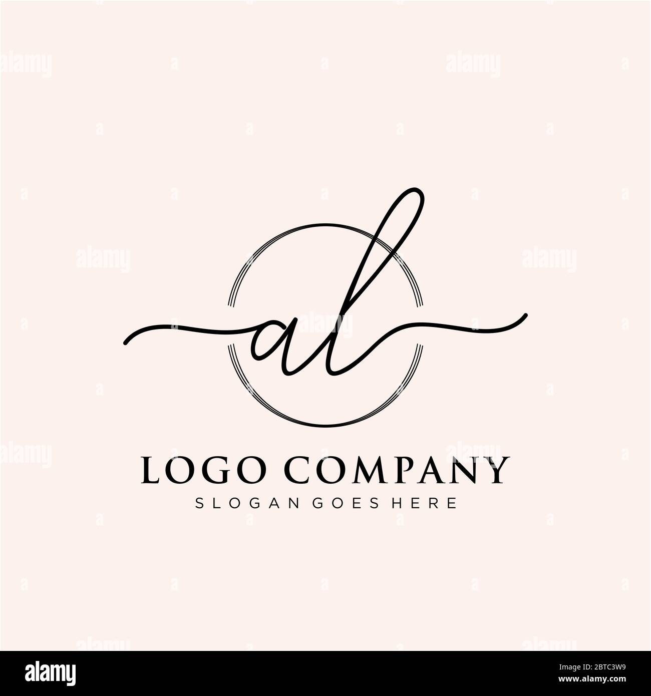Al initials logo Stock Vector Images - Alamy