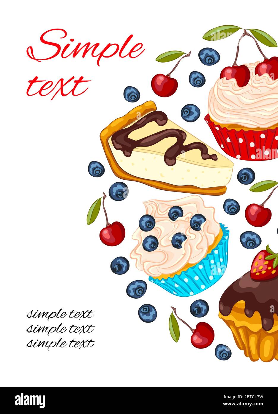 Food promo poster vector vectors hi-res stock photography and images ...