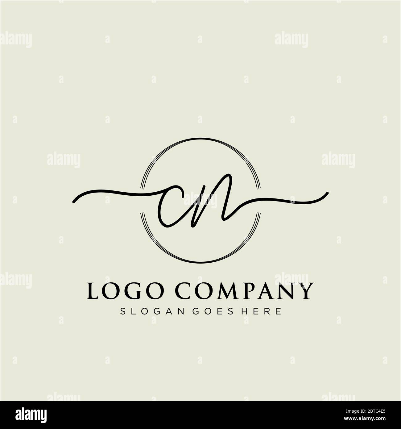 Initial cn hi-res stock photography and images - Alamy